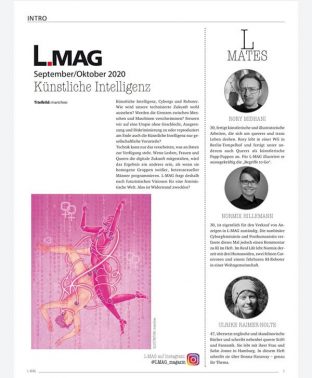 Illustrations for L-Mag Magazine – Marichoo Illustrations
